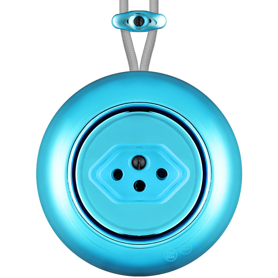 PORCELAIN KATY PATY COLONA ROUND SURFACE MOUNTED SWISS SOCKET SKY BLUE ...