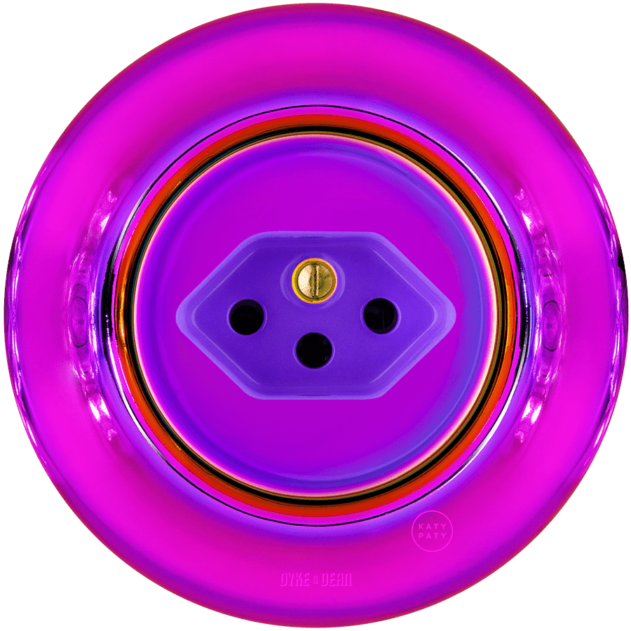 PORCELAIN WALL SWISS SOCKET VIOLEDO - DYKE & DEAN