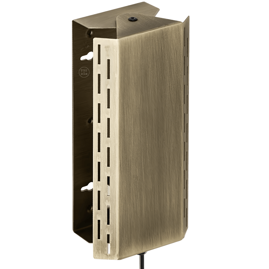 ROTATING SHUTTER PICTURE WALL LIGHT BRASS - DYKE & DEAN