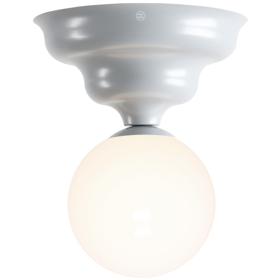 WAVE FIXED CEILING LAMP GREY SMALL - DYKE & DEAN